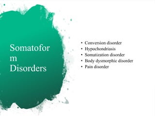 Conversion disorder | PPTX