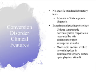 Conversion disorder | PPTX