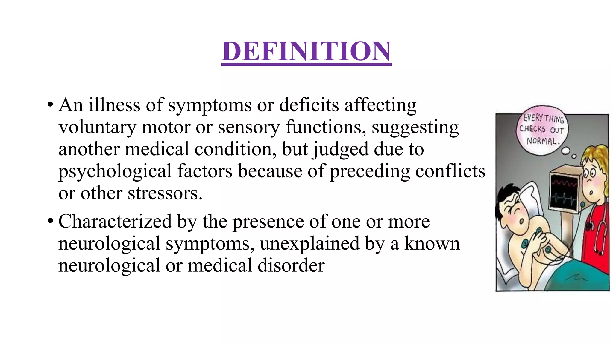 Conversion disorder | PPTX