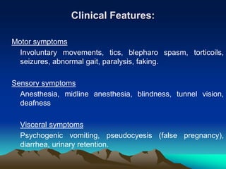 Conversion disorder | PPT