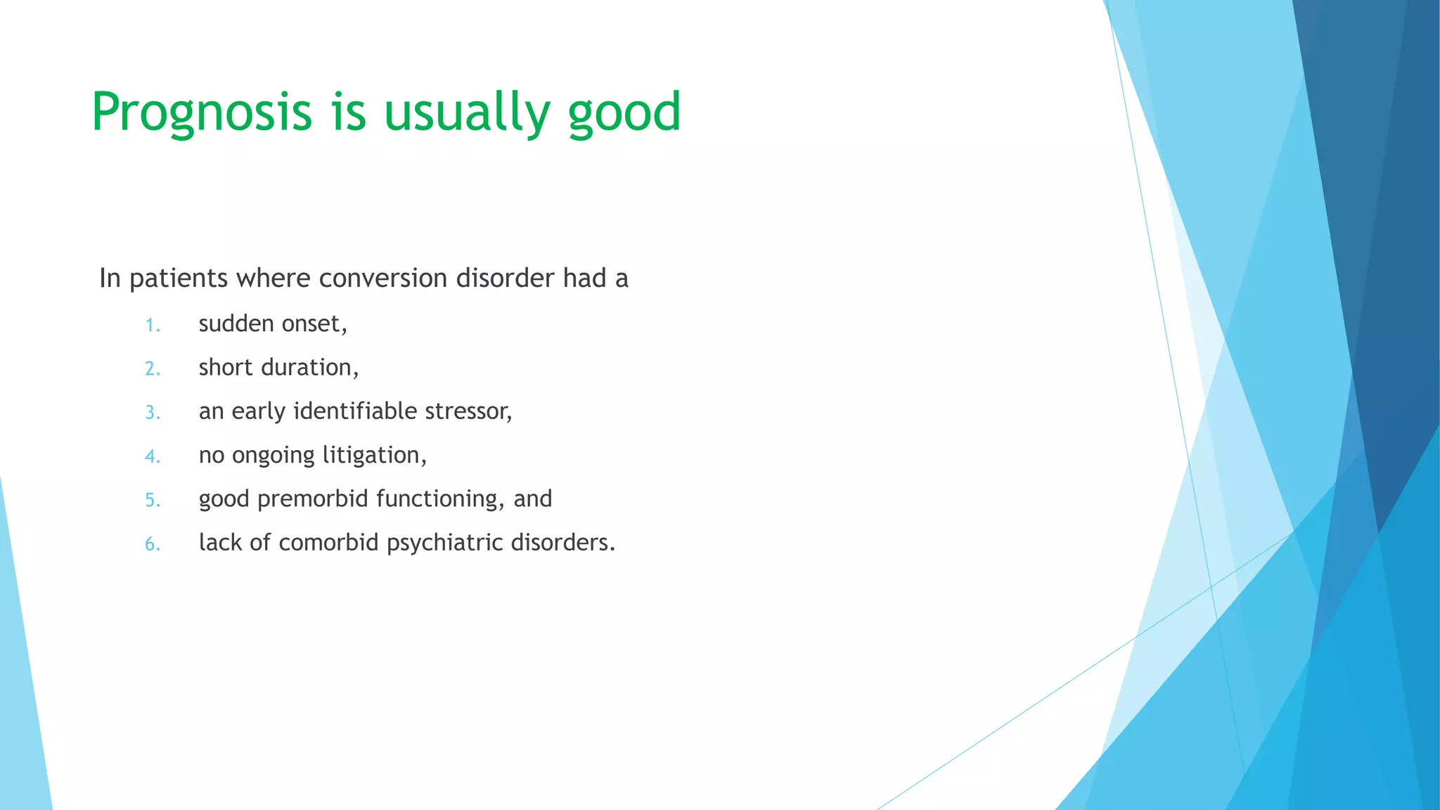 Conversion disorder | PPTX