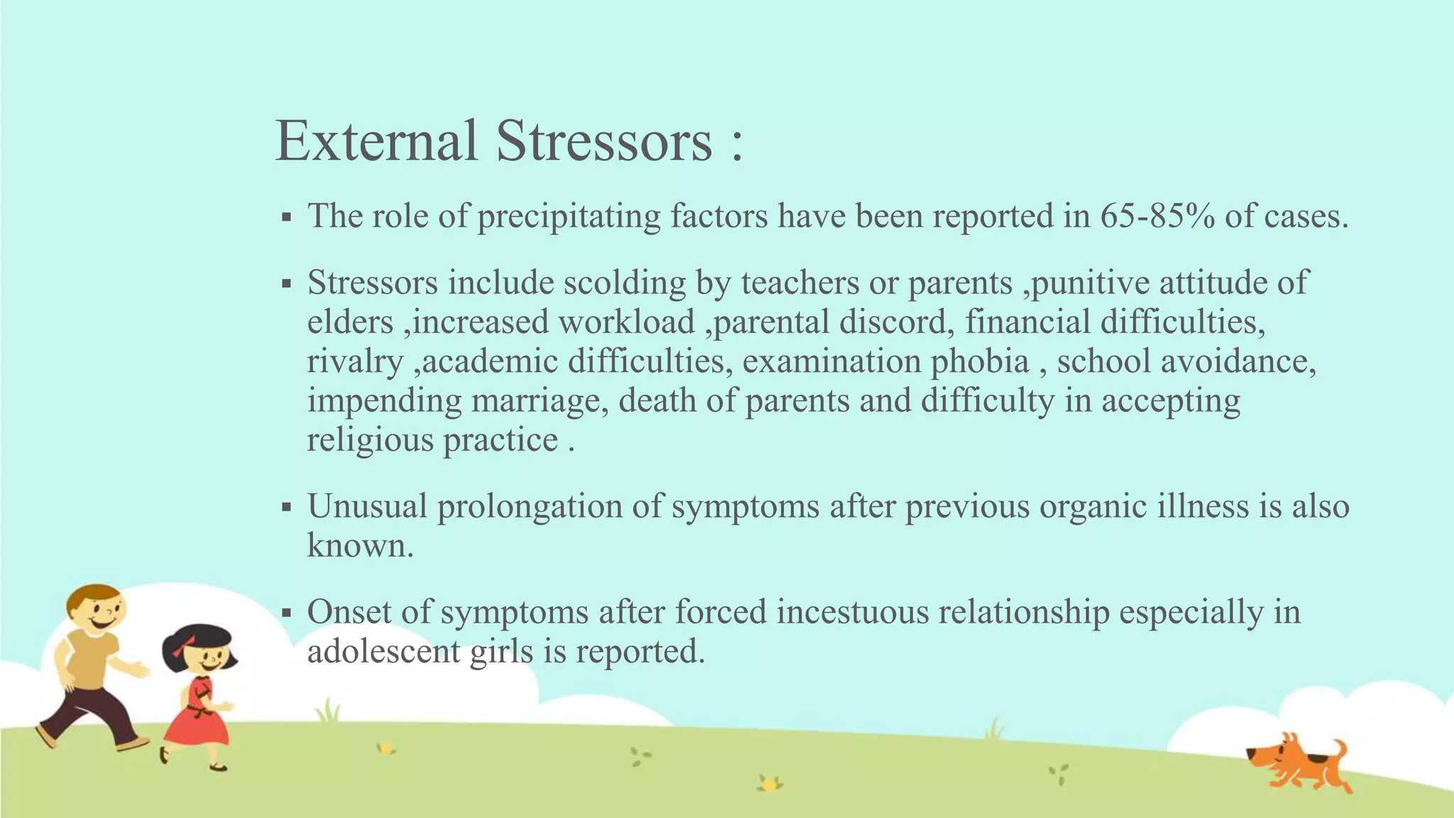 Conversion disorder in children | PPTX