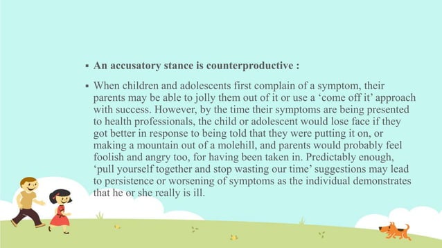 Conversion disorder in children | PPTX
