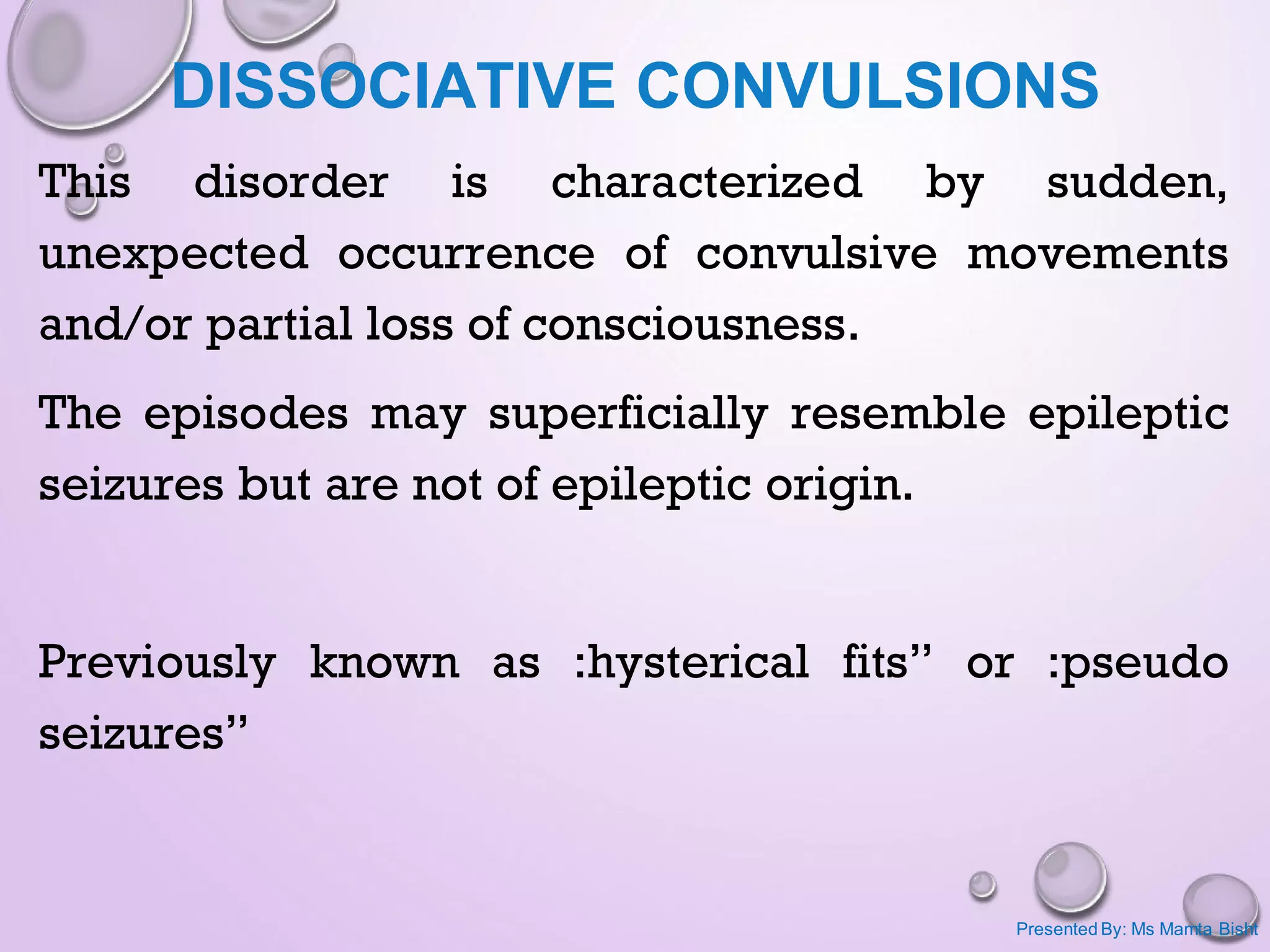 Conversion disorders | PDF | Mental Health | Diseases and Conditions