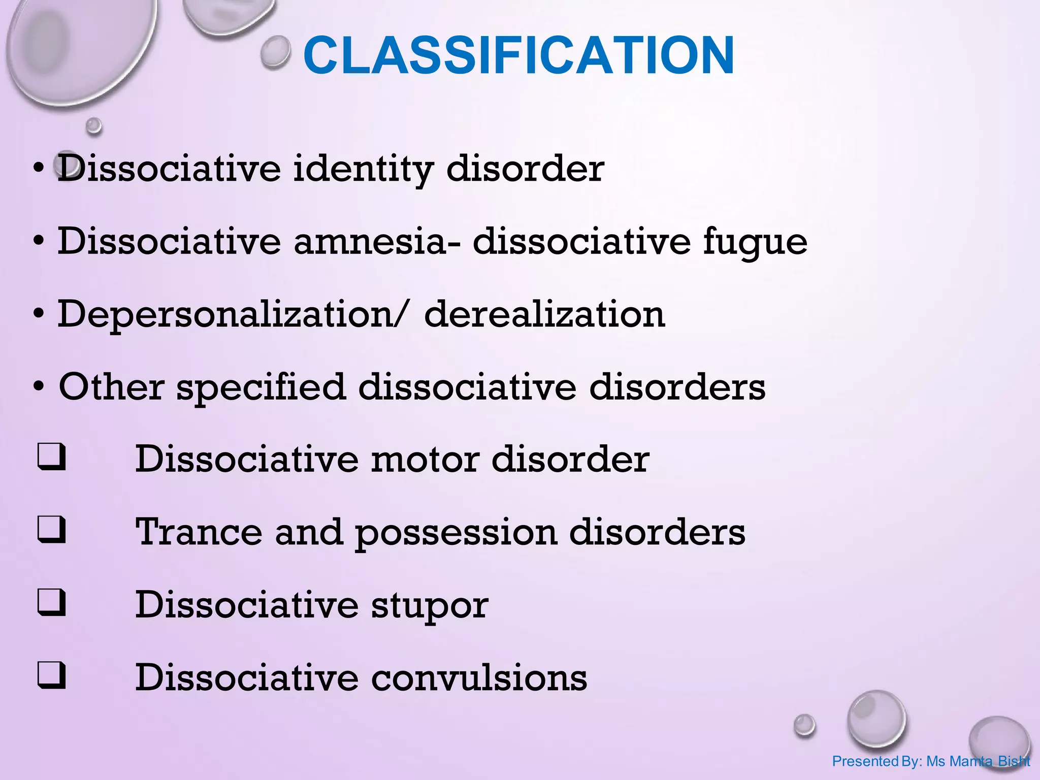 Conversion disorders | PDF