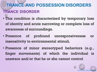 Conversion disorders | PDF