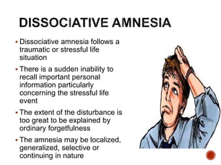 Conversion and dissociative disorder | PPTX