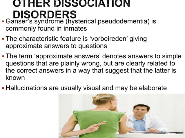 Conversion and dissociative disorder | PPTX
