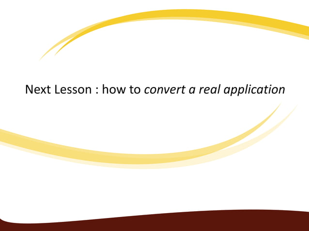 Lesson1-How to migrate your Forms code and build HTM5 APP | PPT