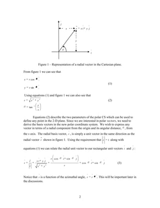 Conversion from rectangular to polar coordinates and gradient wind ...