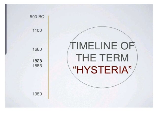 Conversion hysteria | PPTX | Brain and Nervous System Disorders ...