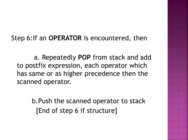 Infix-Postfix expression conversion | PPT Infix-Postfix expression conversion | PPT