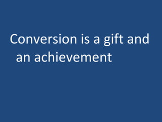 Conversion Is A Process | PPT