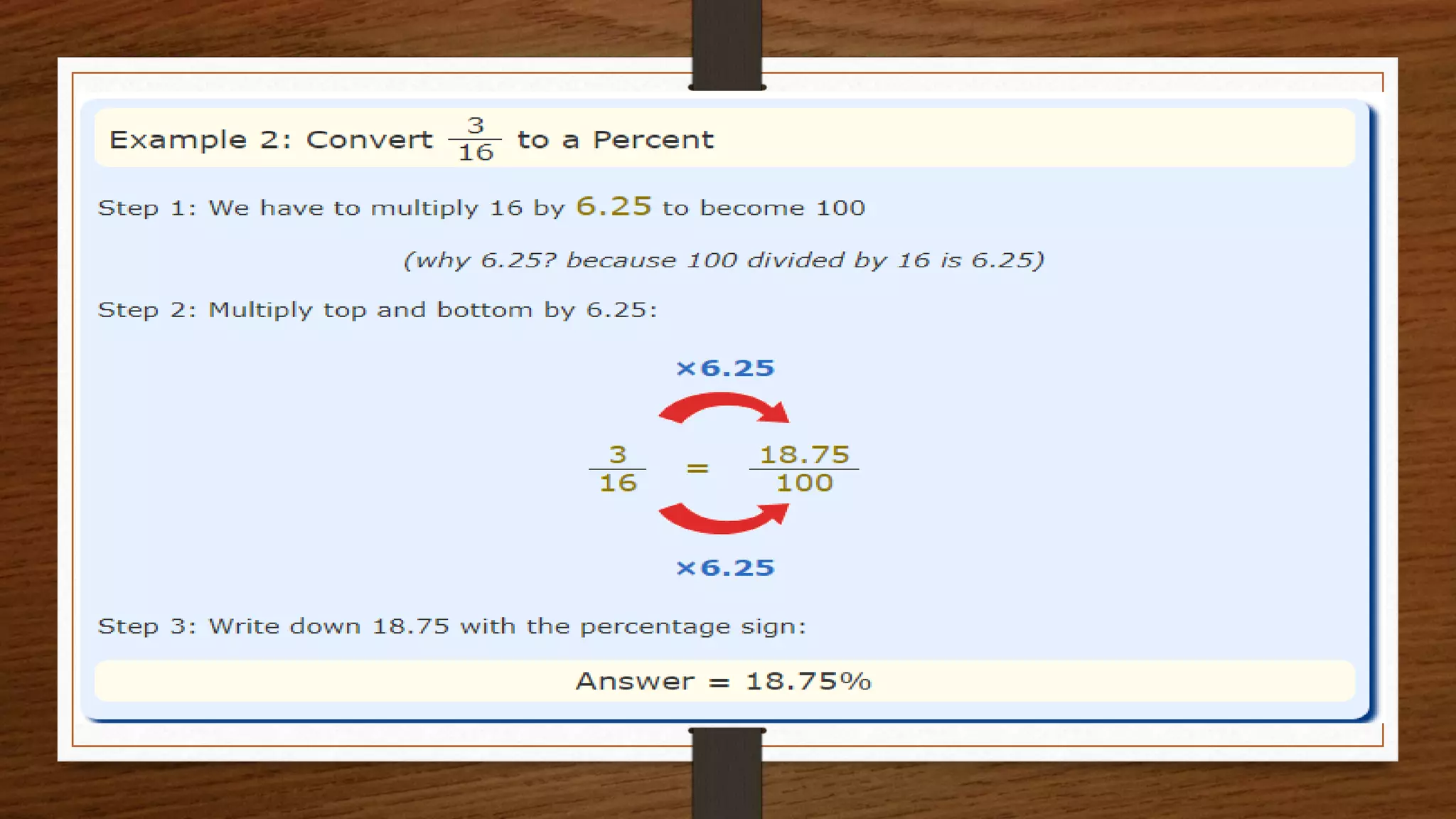 Conversion of fraction, decimal and percentage | PPTX