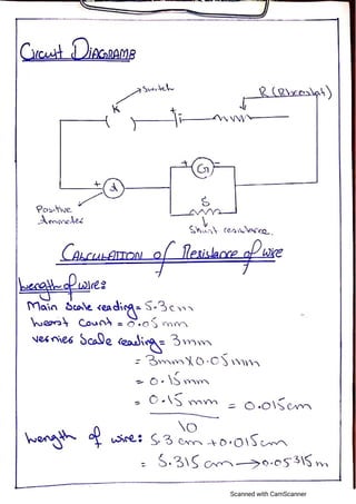 Conversion of galvanometer into ammeter | PDF
