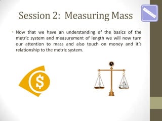 Teaching conversion of metric units | PPTX