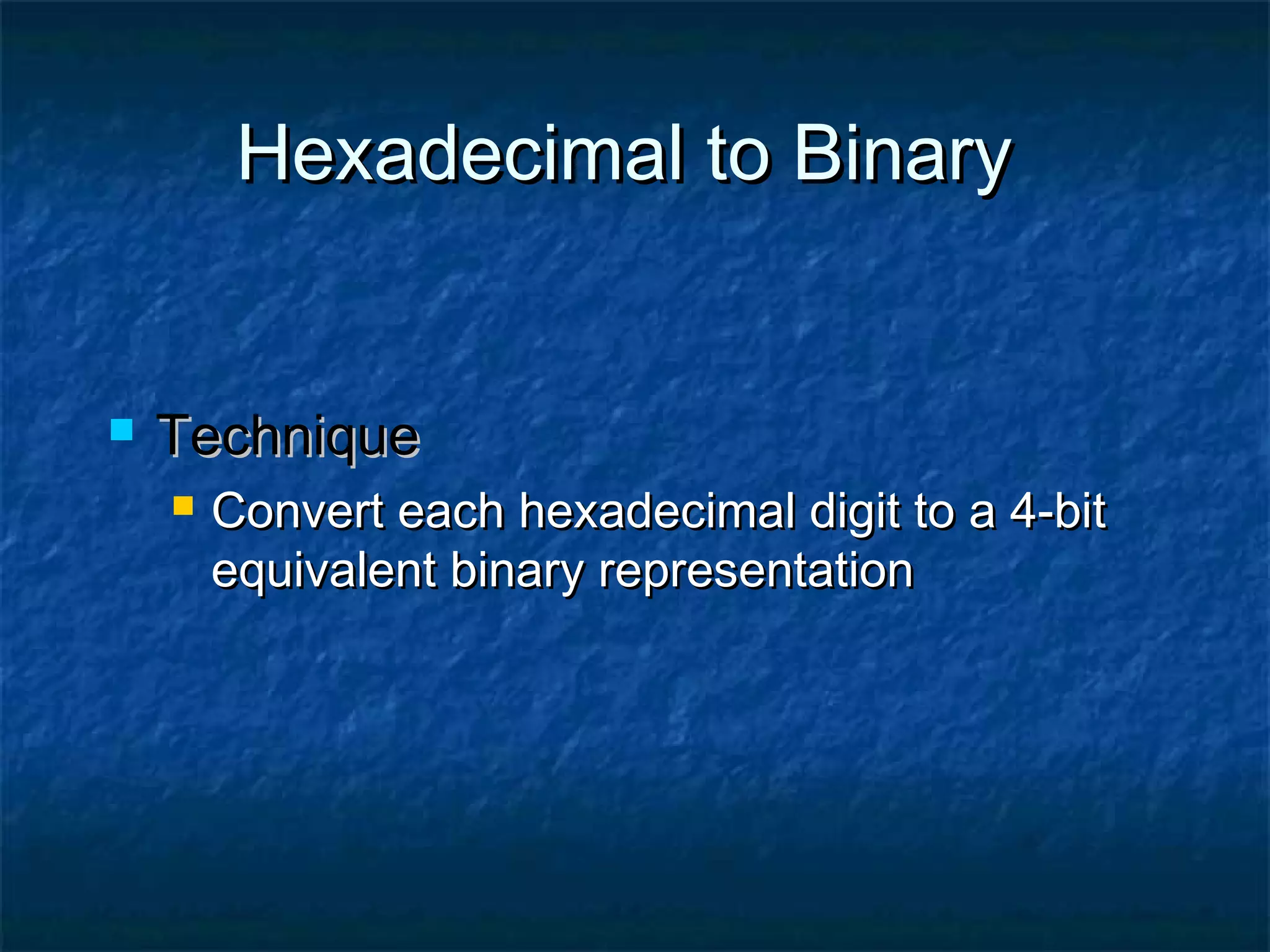Conversion Of Number System Ppt Computing Technology And Computing
