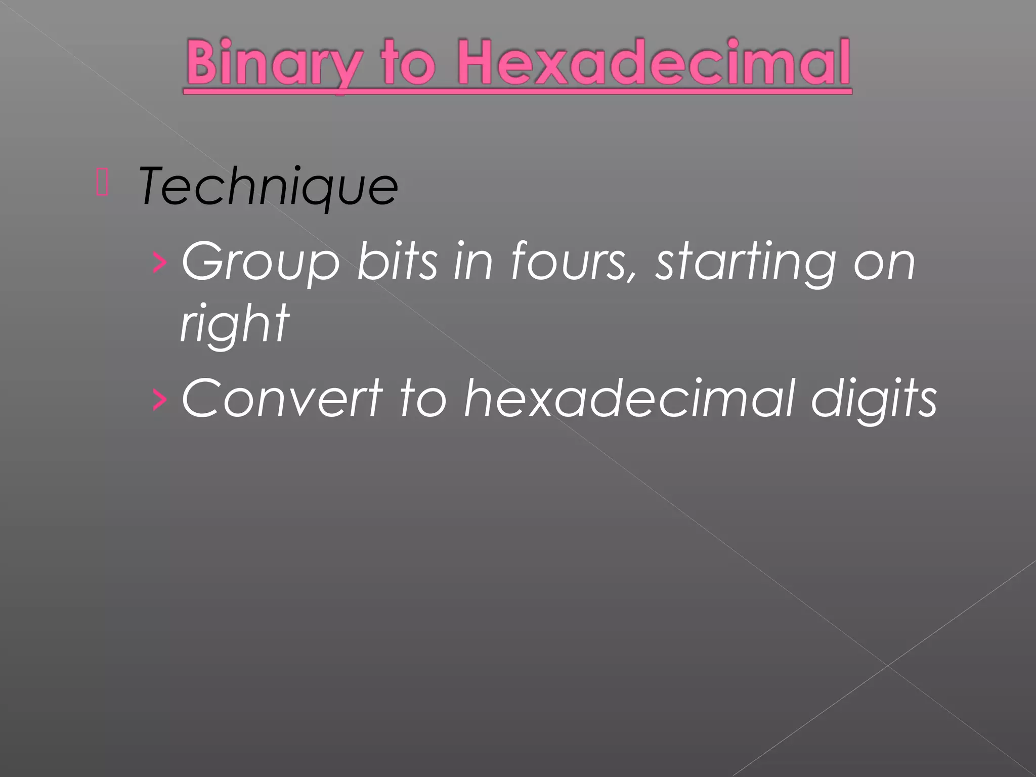 Conversion of number system | PPT