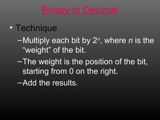 Conversion of number system | PPT