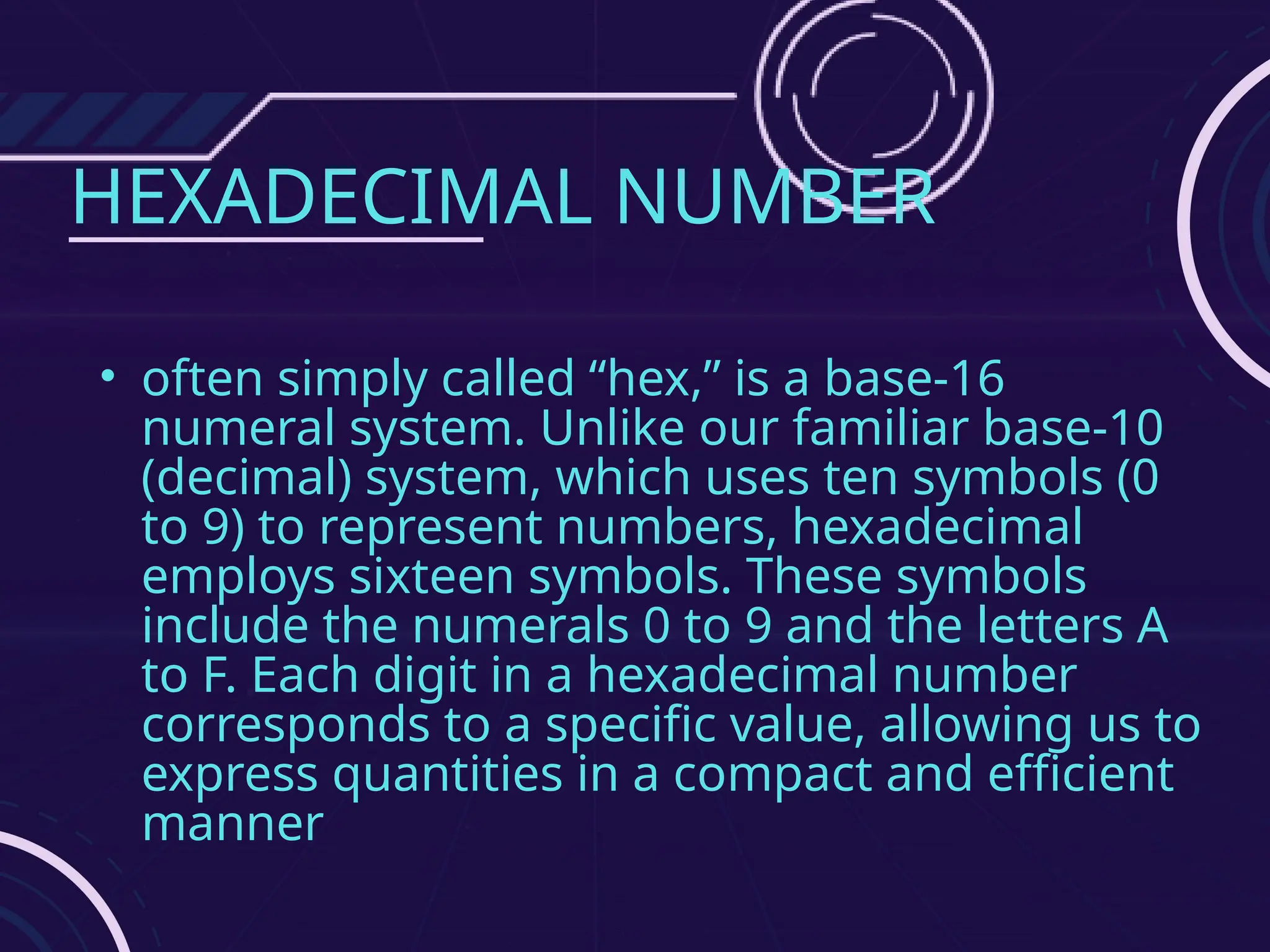 Computer Number System, Conversion And Identification | Pptx