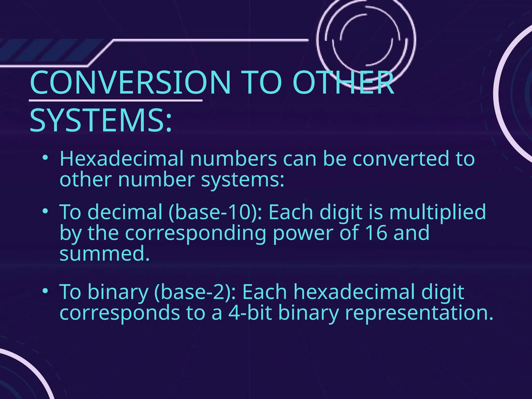 Computer Number System, Conversion And Identification | Pptx