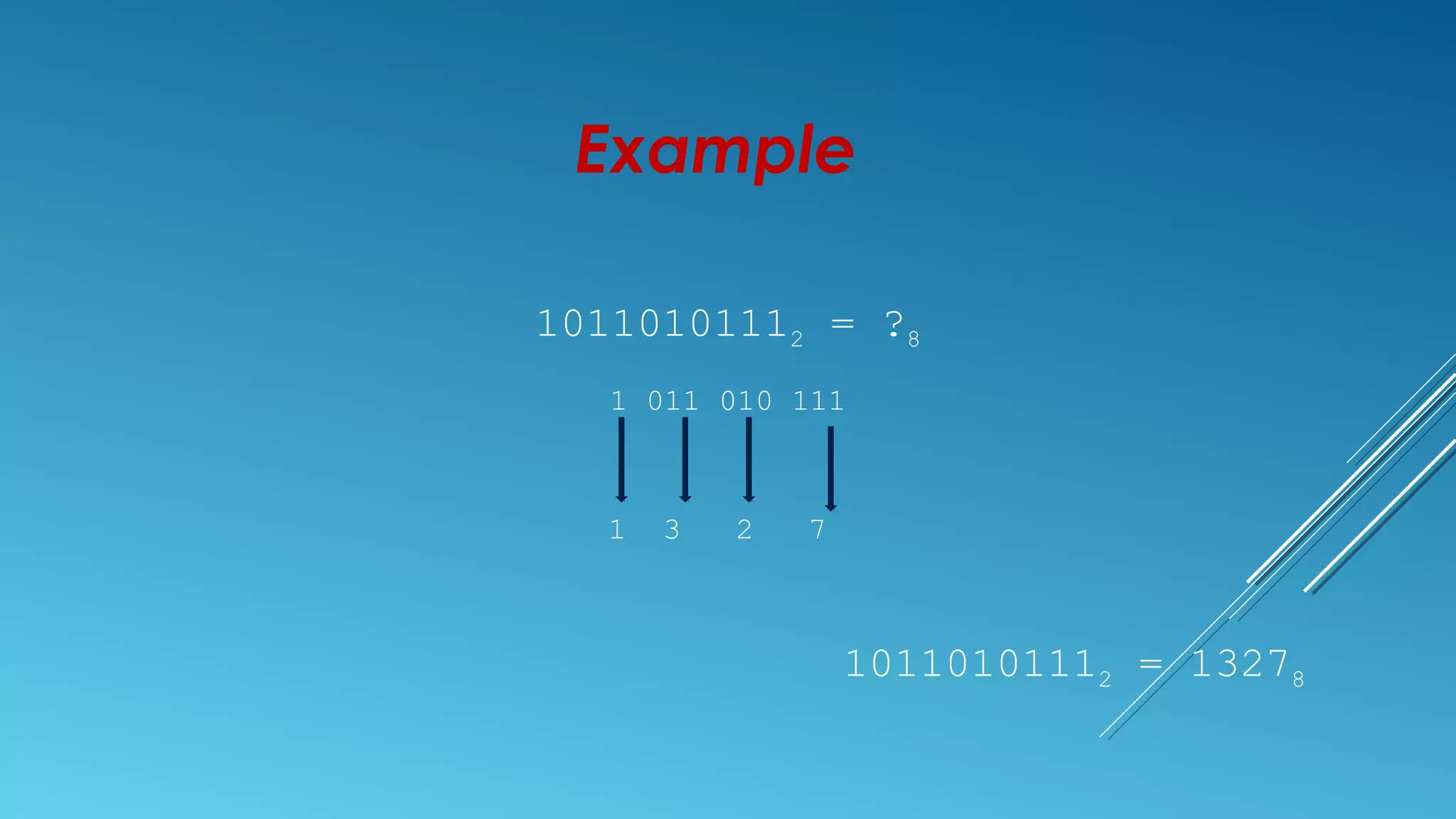 Conversion of number system with base concept | PPT