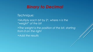 Conversion of number system with base concept | PPT