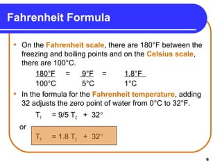 Conversion of temperature | PPT