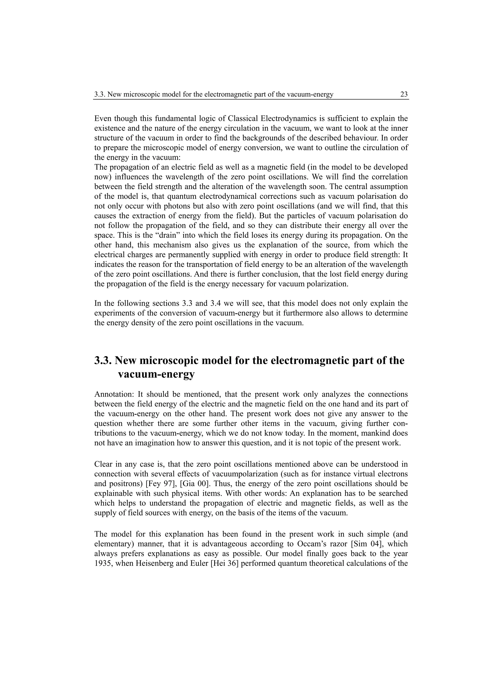 Conversion of the vacuum energy of electromagnetic zero point oscillations into classical ...