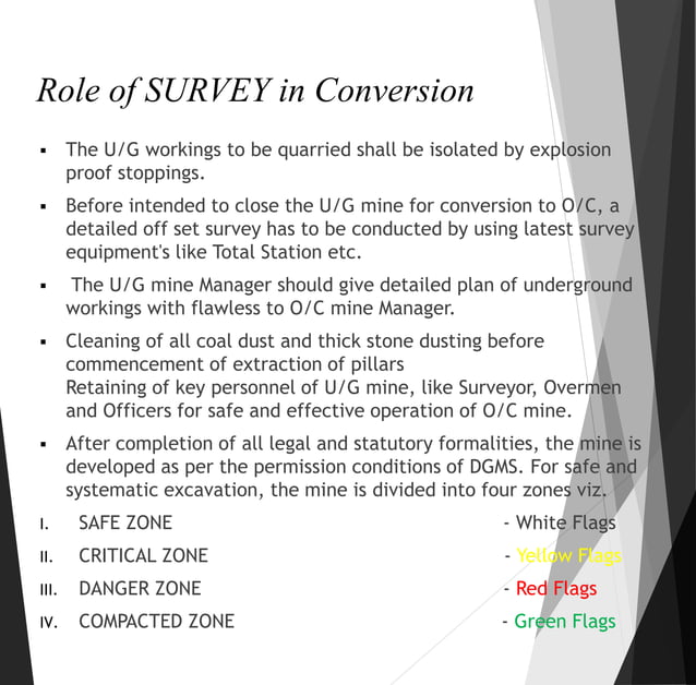 Conversion of Underground Mine to Open Cast Mine | PPTX