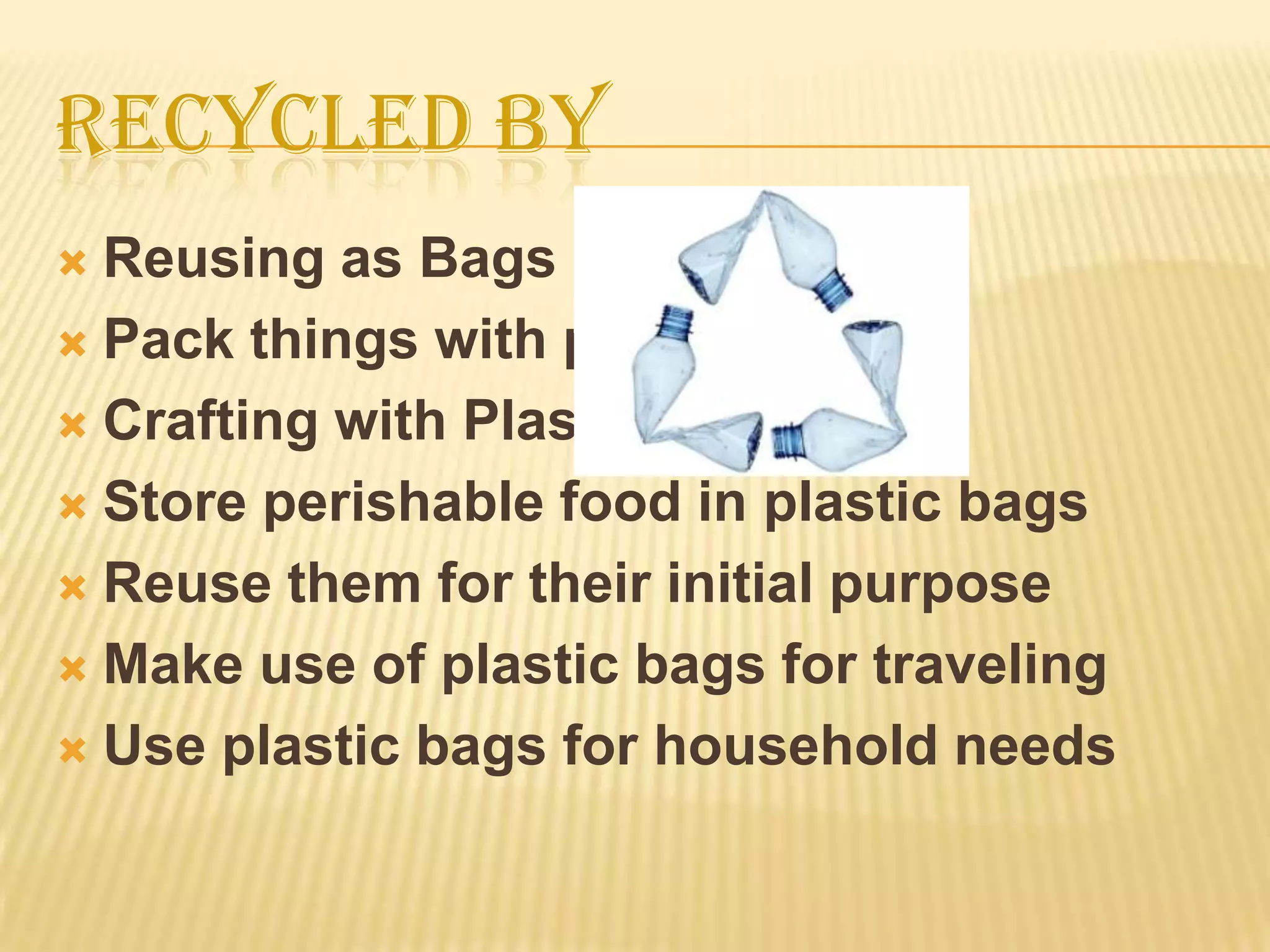 Conversion of waste material into useful products | PPTX