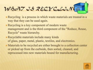 Conversion of waste material into useful products | PPTX