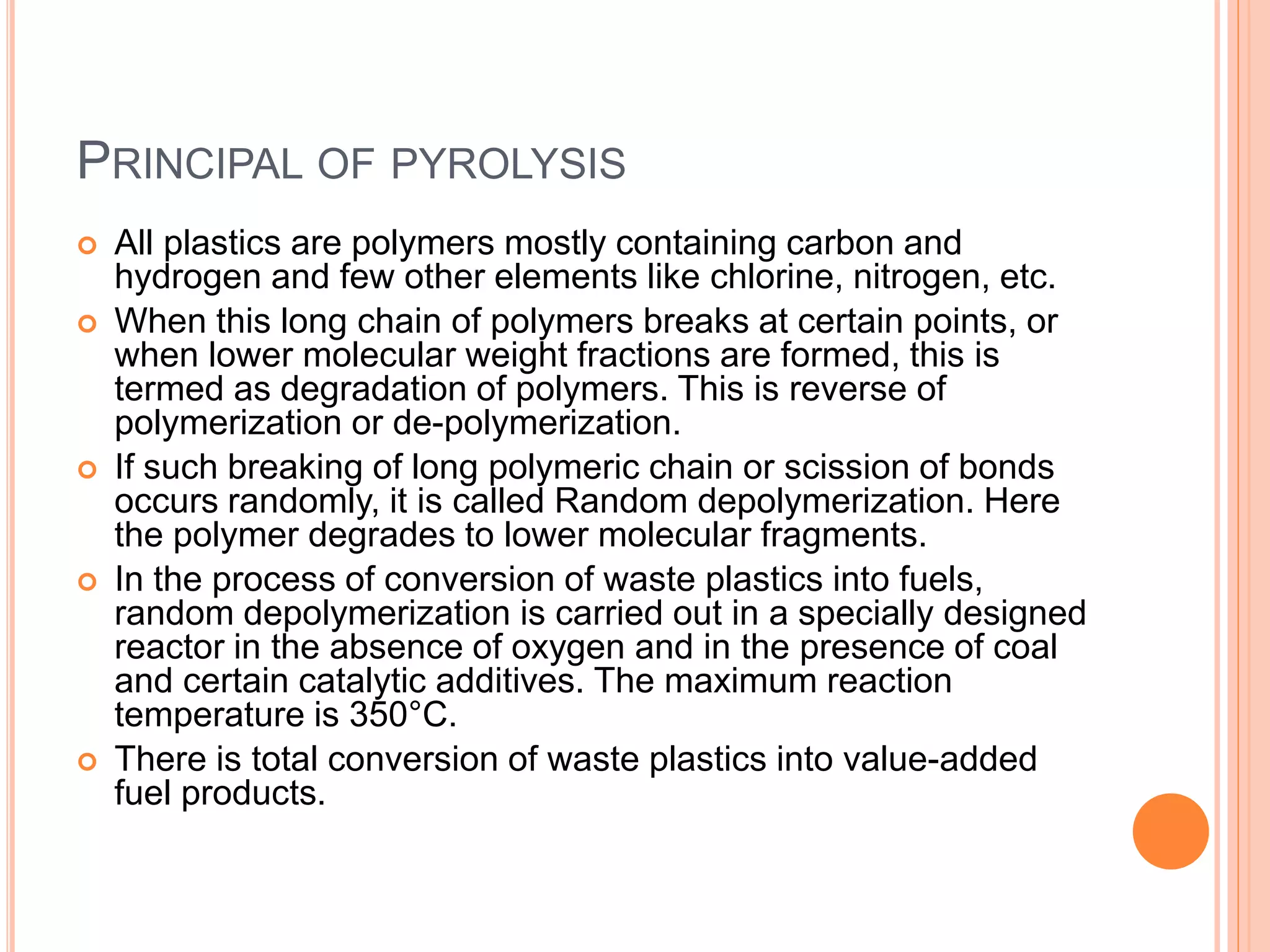 Conversion of waste plastic into fuel | PPTX