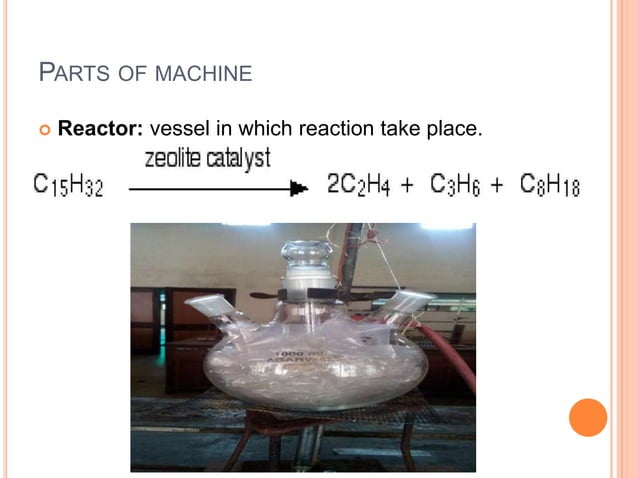 Conversion of waste plastic into fuel | PPTX | Chemistry | Science