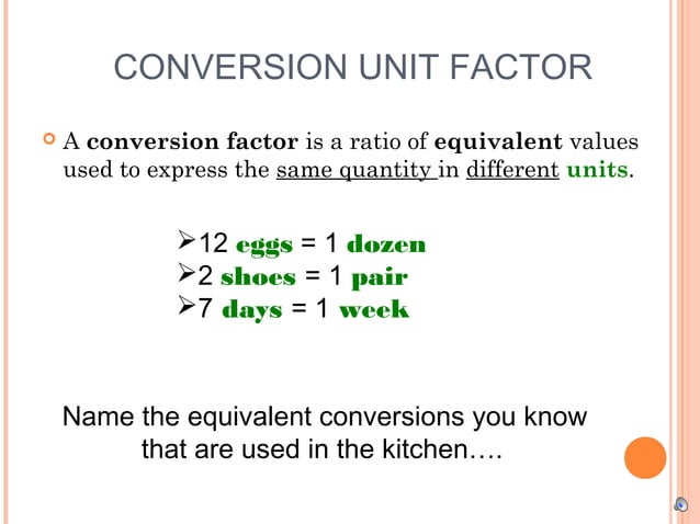 Conversion part one | PPT