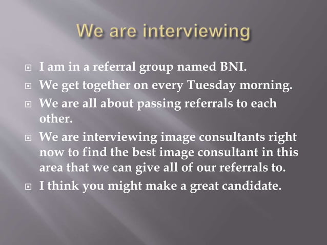 Conversions "Visitors to Members" BNI by Prashant Sawant | PPT