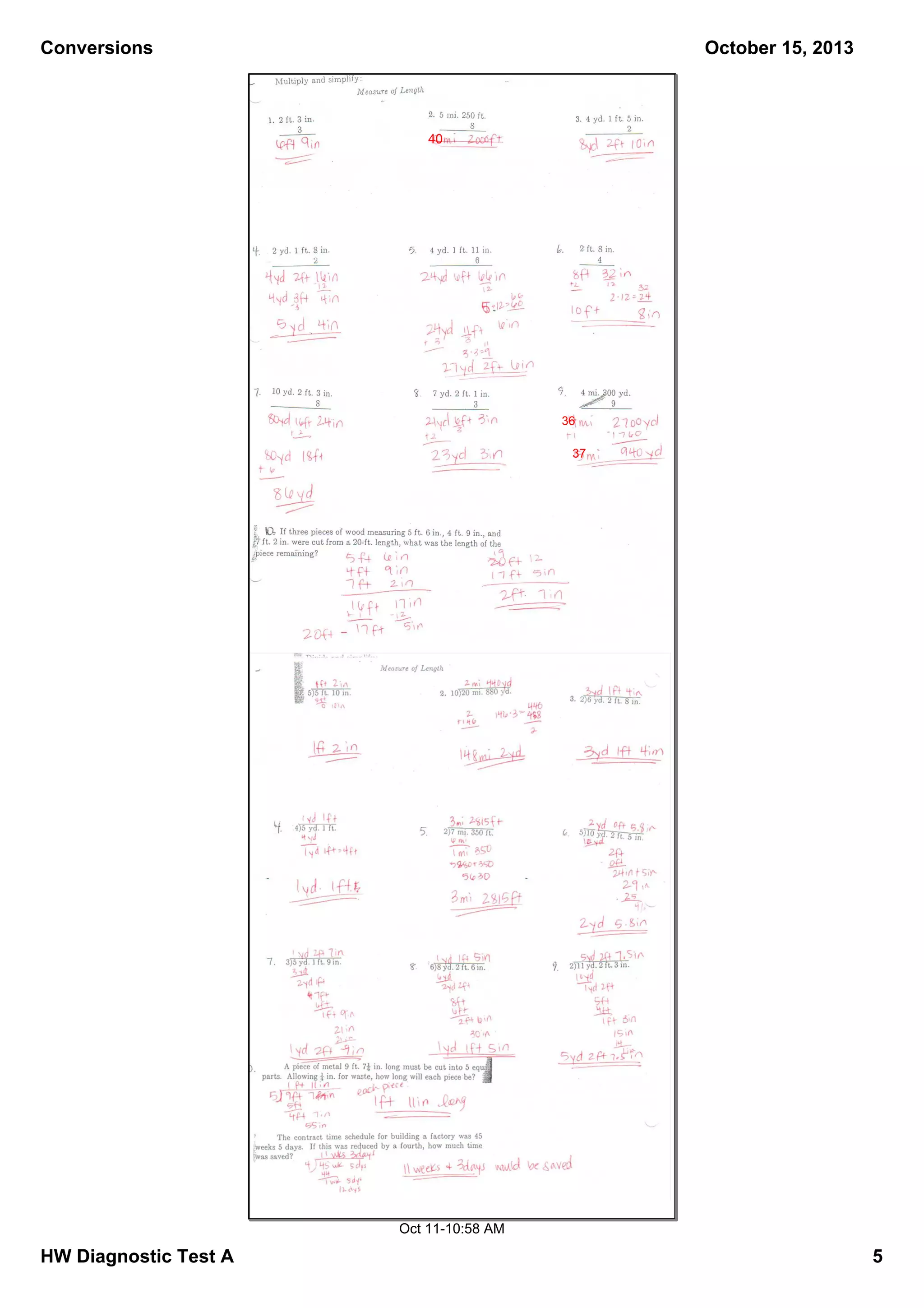 Conversions notes | PDF