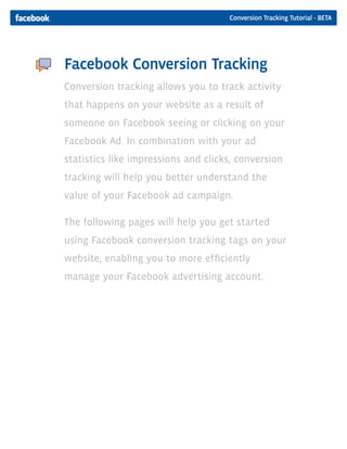 Conversion Tracking Tutorial | PDF