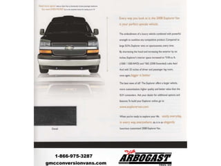 2012 Conversion Van Brochure | PPTX