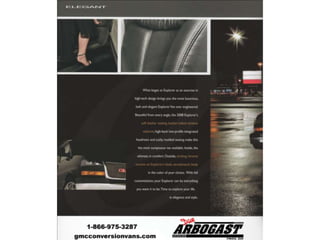 2012 Conversion Van Brochure | PPTX