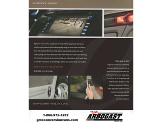 2012 Conversion Van Brochure | PPTX
