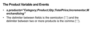 Learn Adobe analytics basics - Conversion variables | PDF