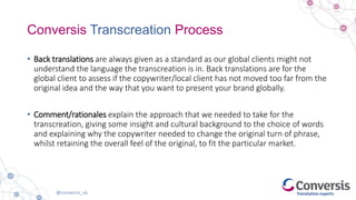 Transcreation | PPTX