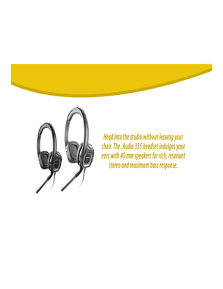 Plantronics Audio 355 | PDF