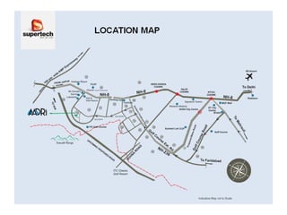 Supertech Aadri Sector 79 Gurgaon Price List Location Map Floor Plan ...