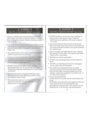 Adventure Booster Manual | PDF