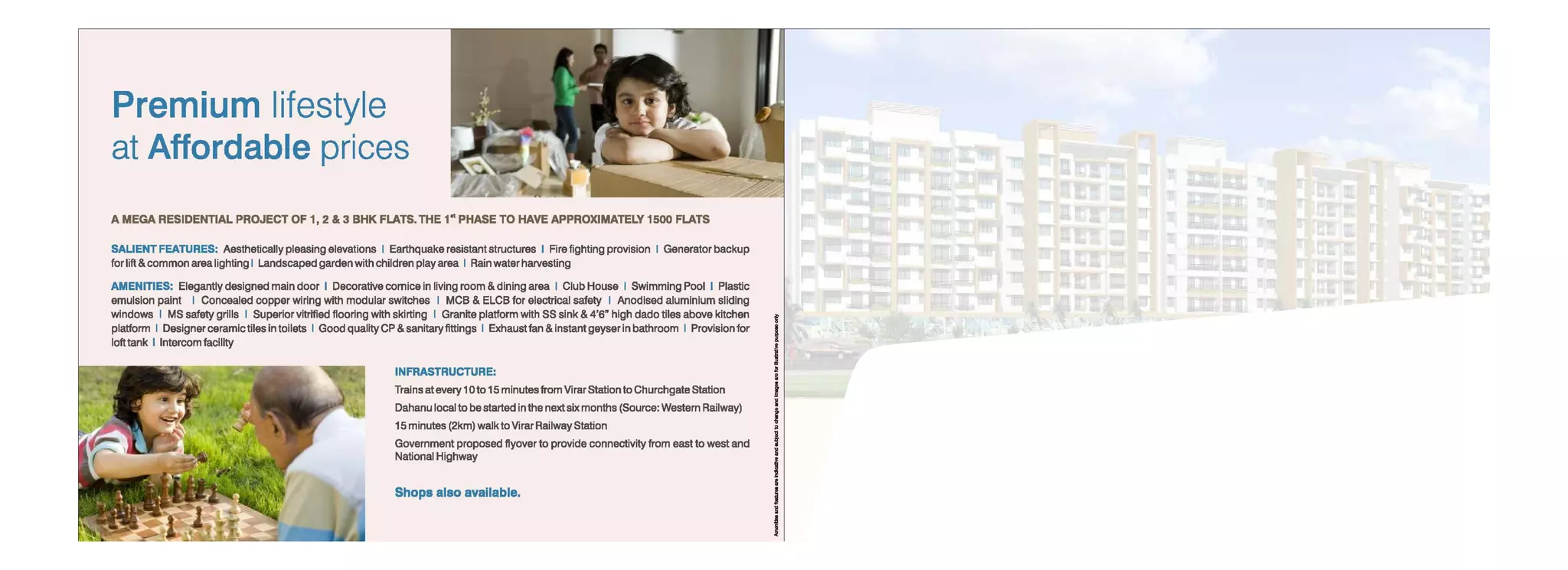 HDIL Residency Park Virar West Mumbai Location Map Price List Site ...