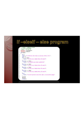 basic loop program | PDF | Free Download