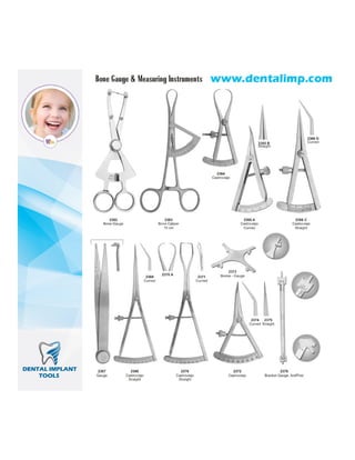 Dental implant tools Dental instruments | PDF