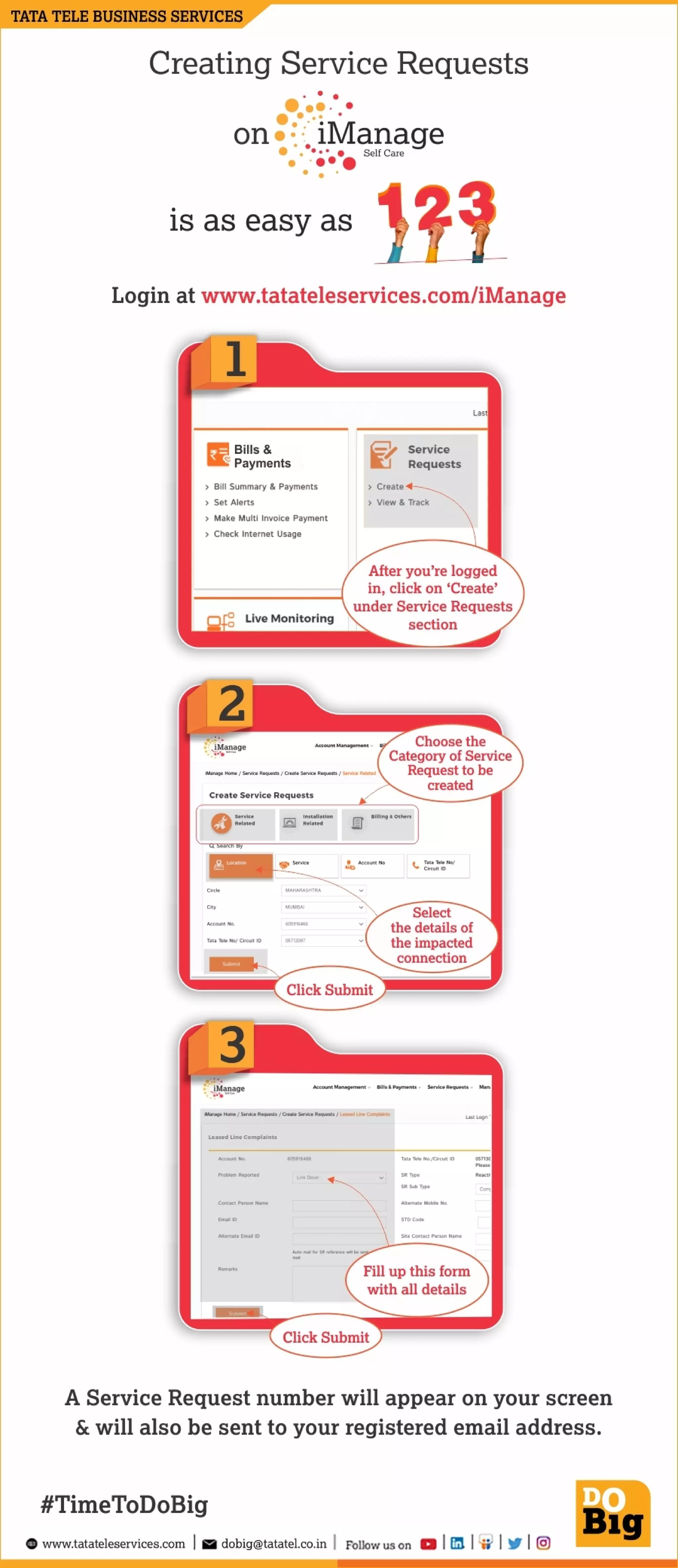 iManage - 3 Simple Steps to Raising a Service Request | PDF